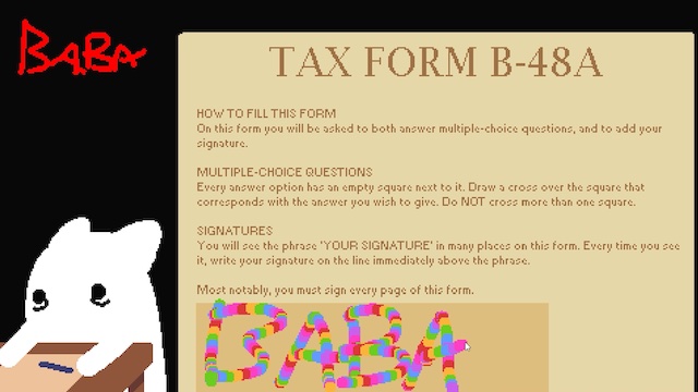 Baba Files Taxes – Downloadable Game | Free Game Planet